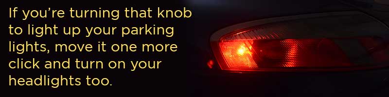 Driving With Your Parking Lights - Is That a Problem? - The Wise Drive